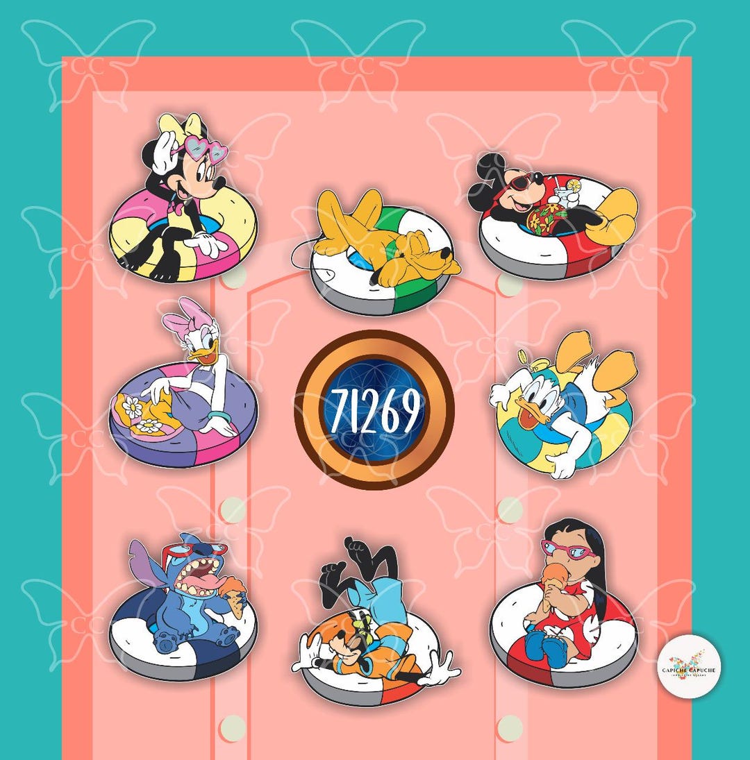 PERSONALIZED Beach Floaters & Pool Lifesavers-disney Movie Inspired ...