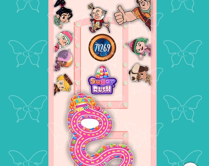 Disney’s Wreck It Ralph Sugar Rush Racer - Action Kart Car. Swizzle Pie ...