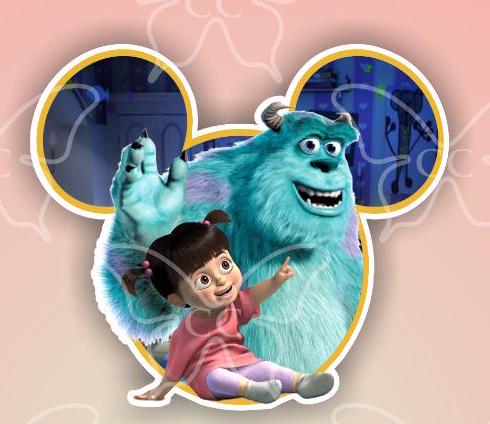 PERSONALIZED Monsters Inc. Character Inside Ears-disney Movie Inspired ...