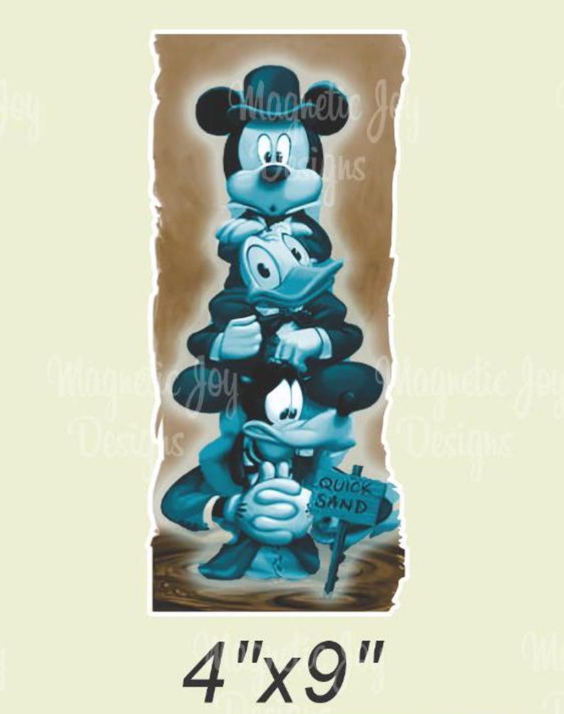 Haunted Mansion Tall Pictures-disney Movie Inspired Magnets Cruise ...