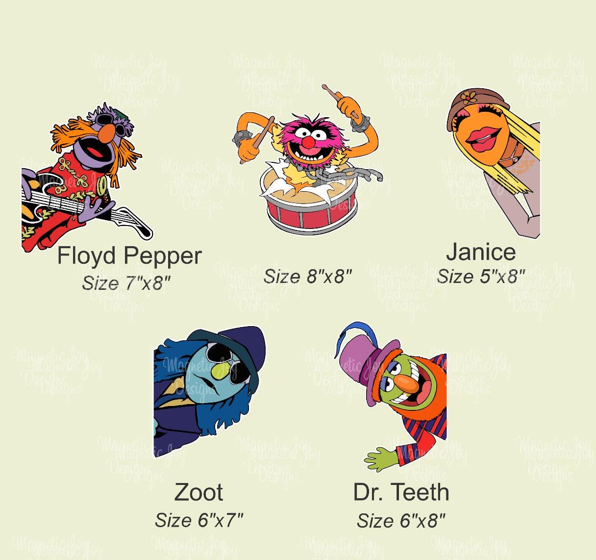 Muppets Characters Band