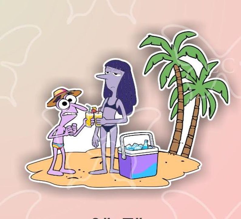 FULL Inside Out 2 Beach-disney Cartoon Movie Inspired Cruise Suite Door ...