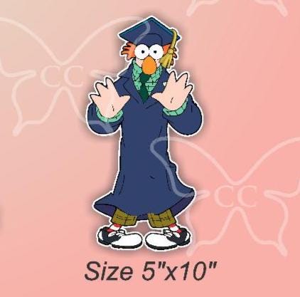 Graduation Muppet Show-disney Movie Inspired Magnets Cruise Suite Door ...