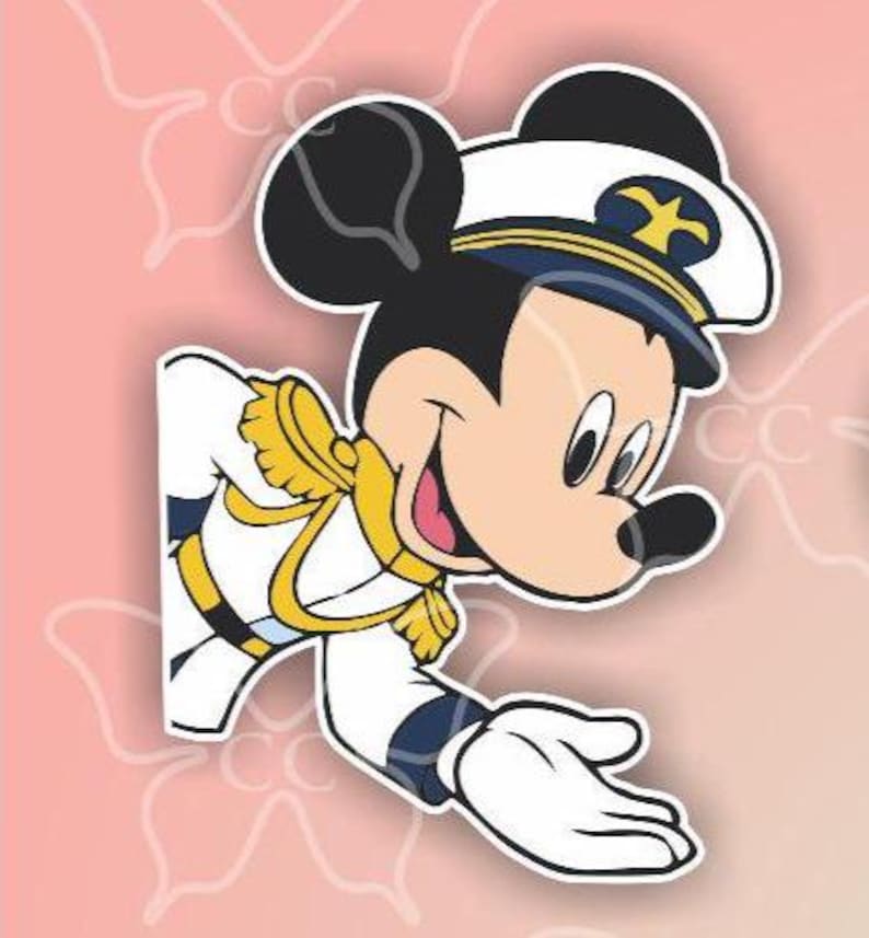 Captain Mickey & Sailor Friends -disney Movie Inspired Magnets Cruise ...