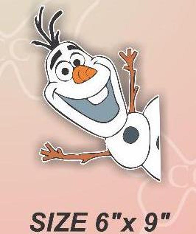 Frozen Olaf Cartoon Movie -disney Movie Inspired Magnets Cruise Suite ...