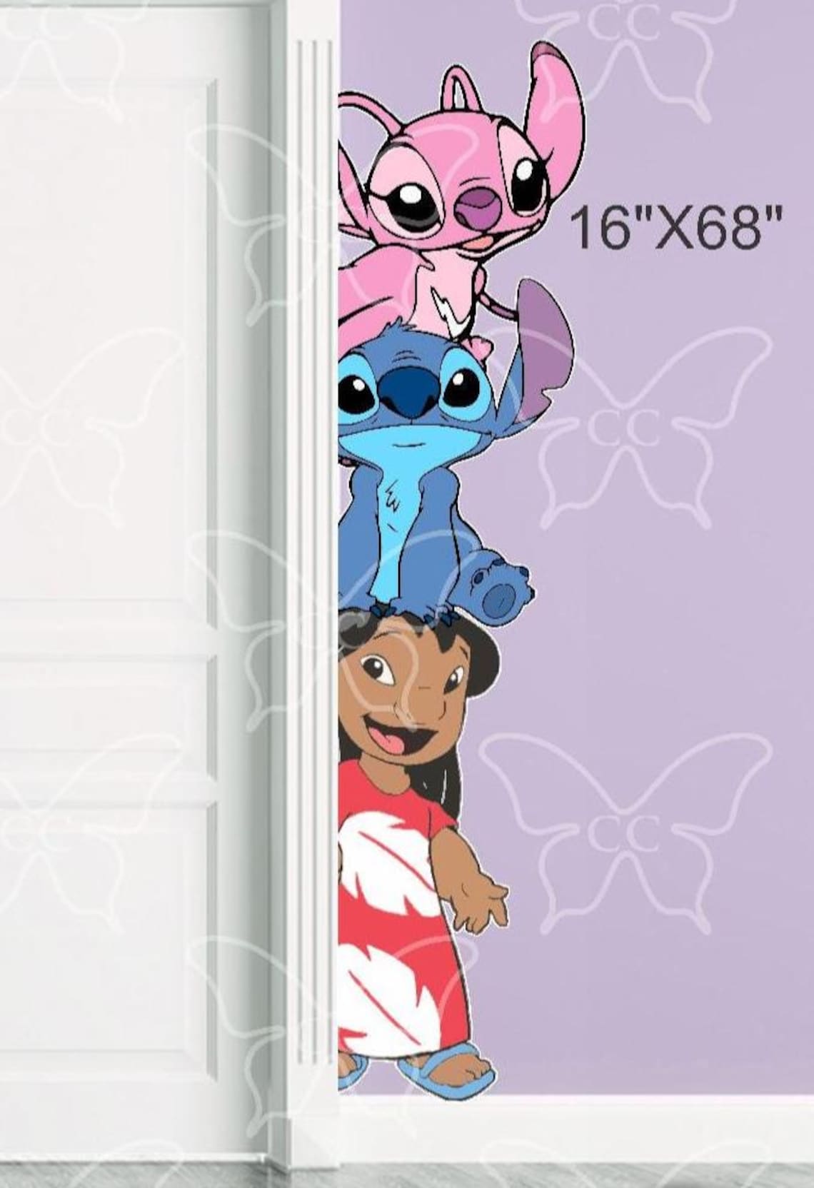 Lilo & Stitch Wall Decor Wall Decals/wall Stickers/home Decoration/dyi ...