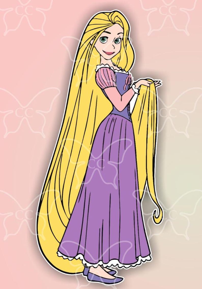 Tangled - Princesses Full Body -disney Movie Inspired Magnets Cruise ...