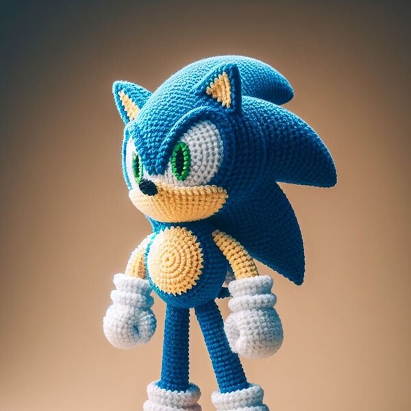 Sonic Sewing Pattern - Etsy