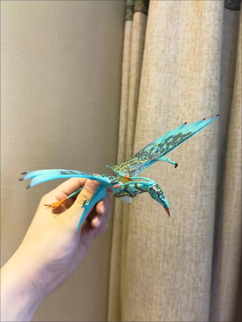 3D Printed White/black Flying Dragon Toy DIY Scene Ornaments Creative ...