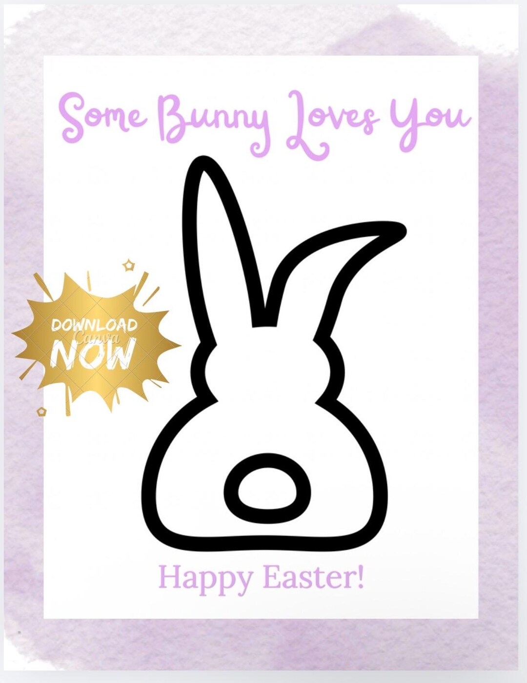 Some Bunny Loves You | DIY Printable Craft | Kids Children Baby Toddler ...