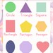 Unicorn-themed Preschool Morning Menu, INSTANT DOWNLOAD, Practice With ...