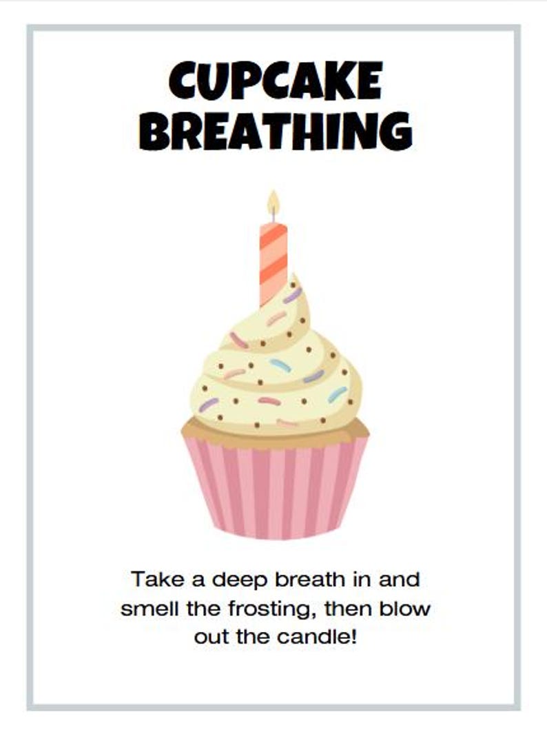 Calm Down Corner Kit | Printable Calming Strategies, Breathing ...