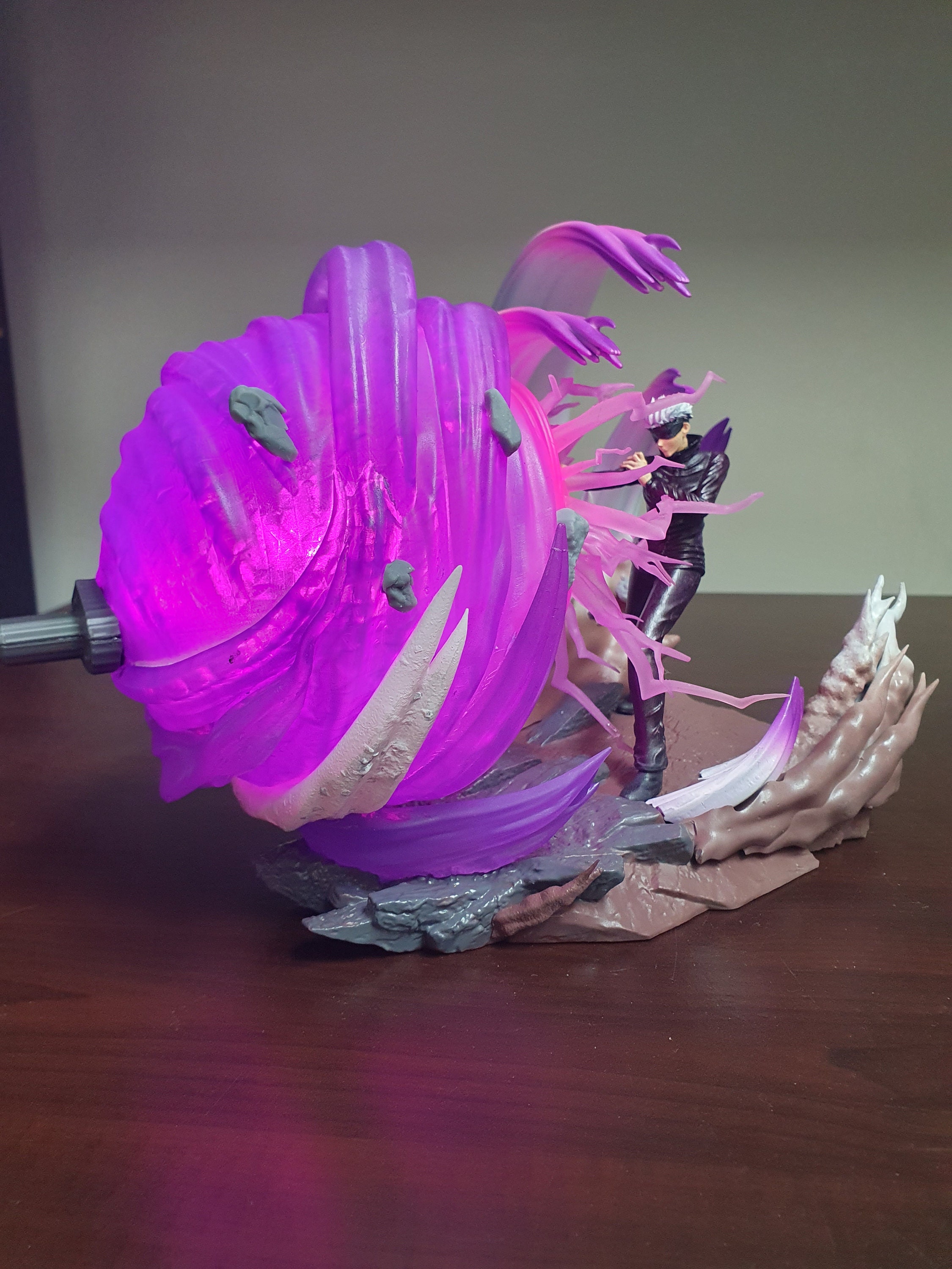 Gojo Satoru Jujutsu Kaisen LED Figurine - Etsy