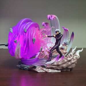 Gojo Satoru Jujutsu Kaisen LED Figurine - Etsy