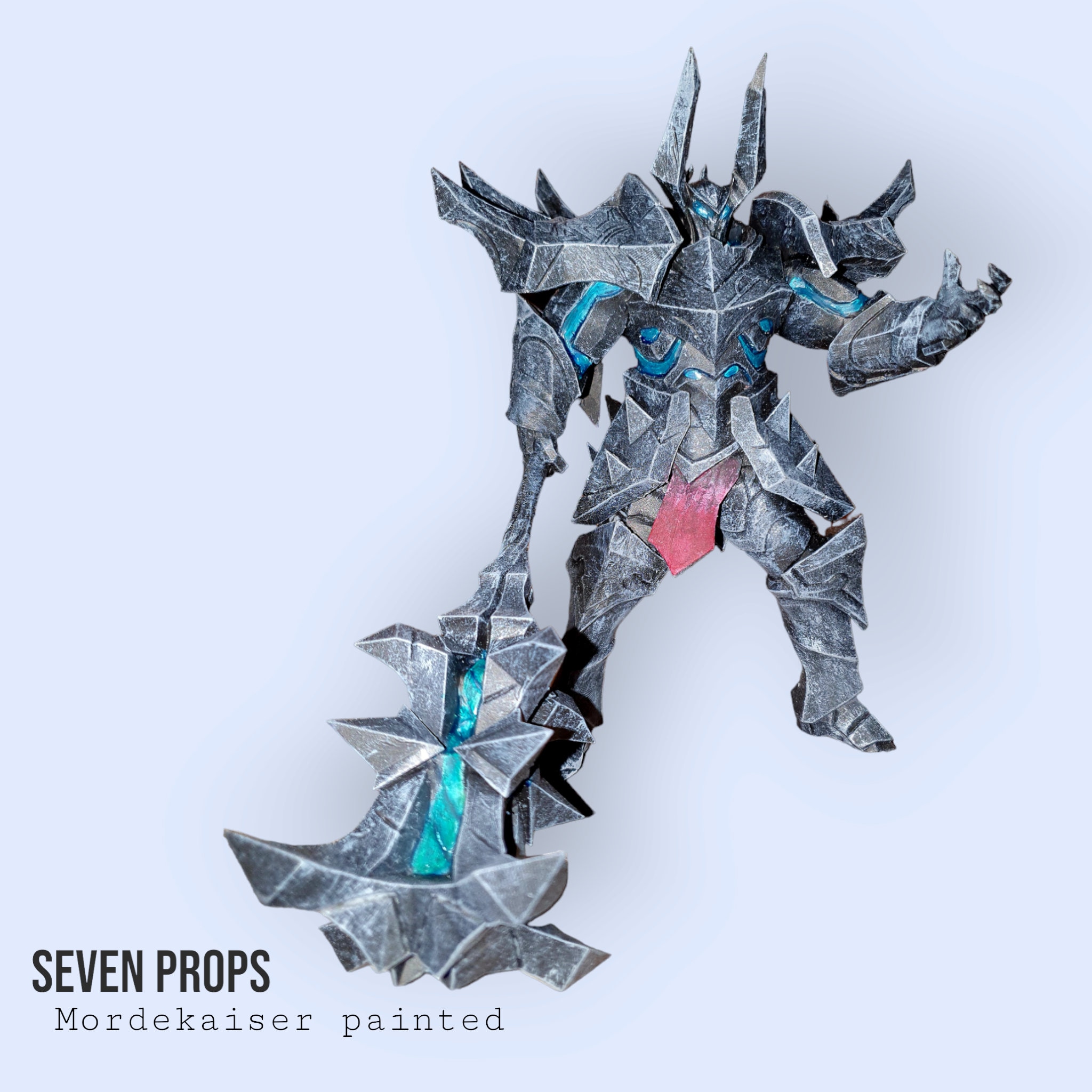 Figura de Mordekaiser - fan art de League of Legends - Etsy España