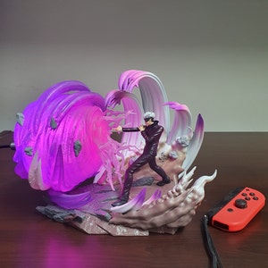 Gojo Satoru Jujutsu Kaisen LED Figurine - Etsy