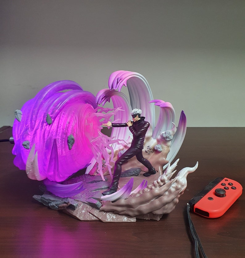 Gojo Satoru Jujutsu Kaisen LED Figurine - Etsy