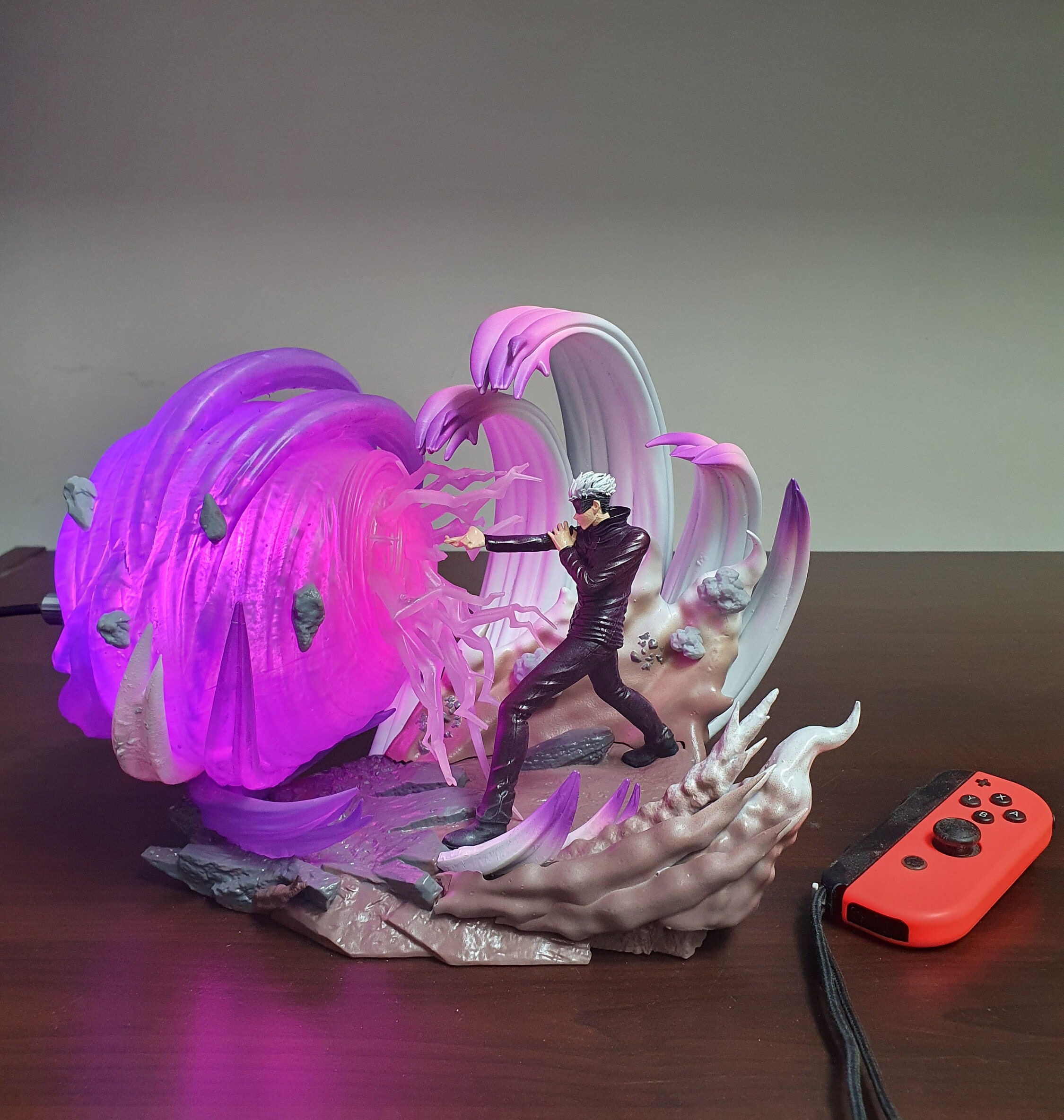 Gojo Satoru Jujutsu Kaisen LED Figurine - Etsy