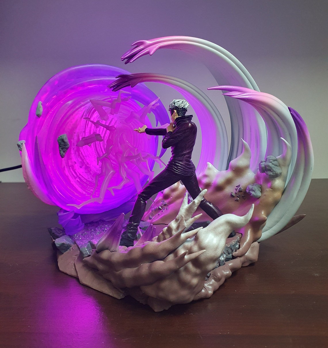 Gojo Satoru Jujutsu Kaisen LED Figurine - Etsy