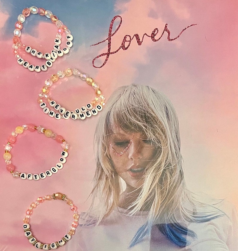 Eras Tour Friendship Bracelets - Lover Era - Etsy