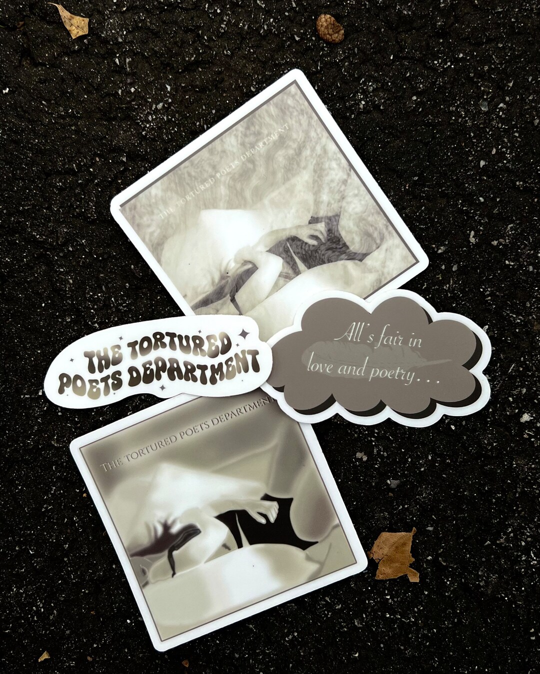 The Tortured Poets Department Inspired Vinyl Stickers | Taylor Swift ...