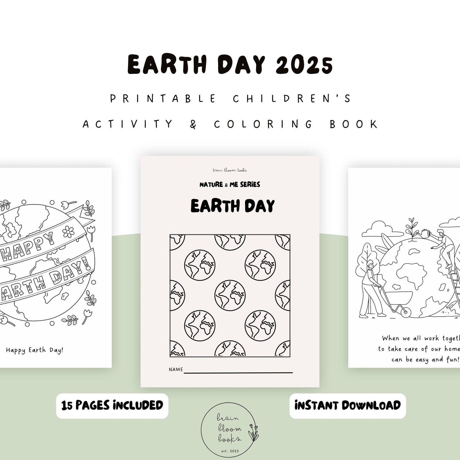 Printable Earth Day Social Story for Kids | Activity & Coloring Pages ...