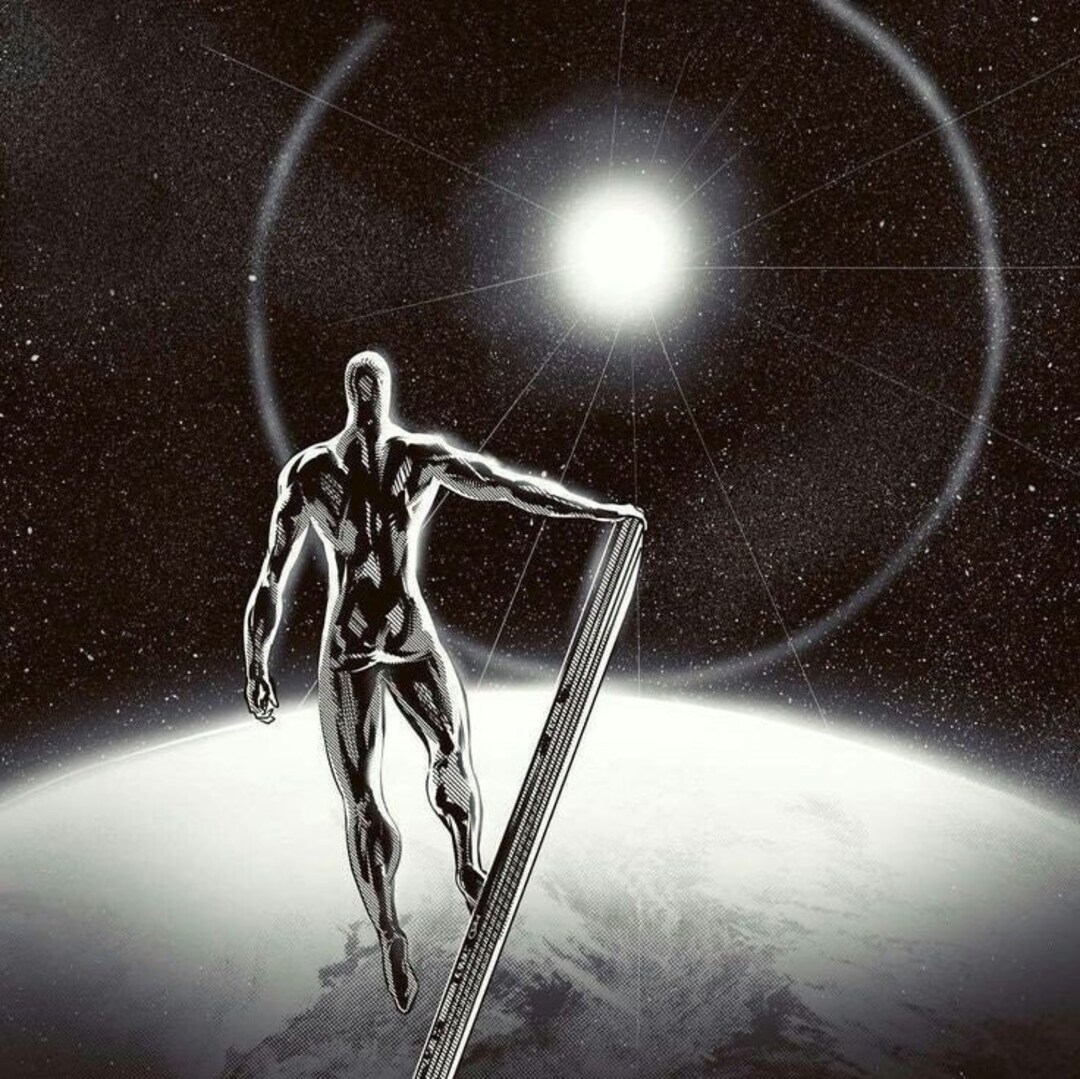 Silver Surfer - Etsy