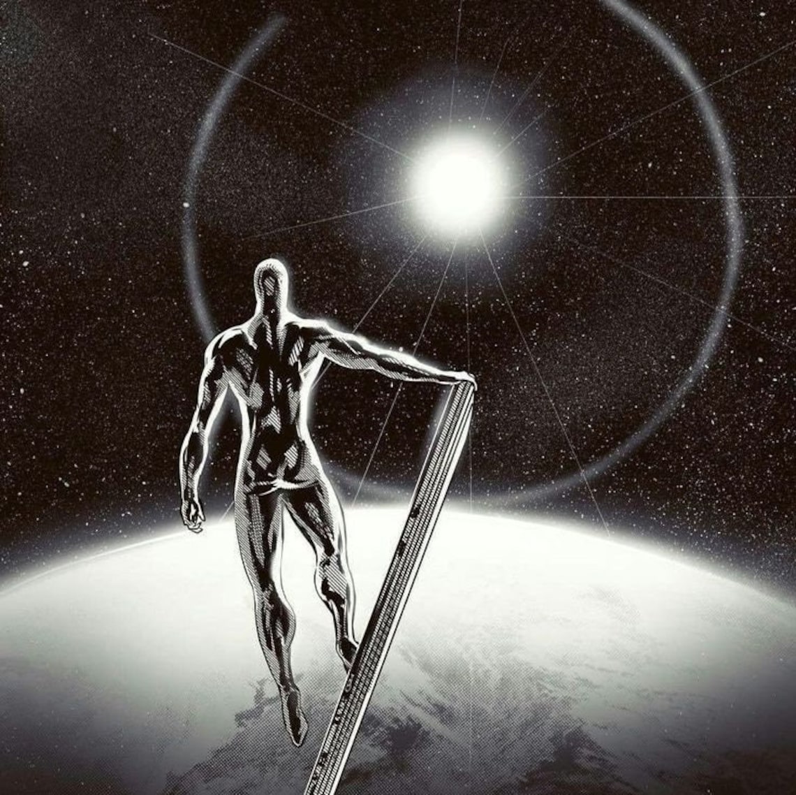 Silver Surfer - Etsy
