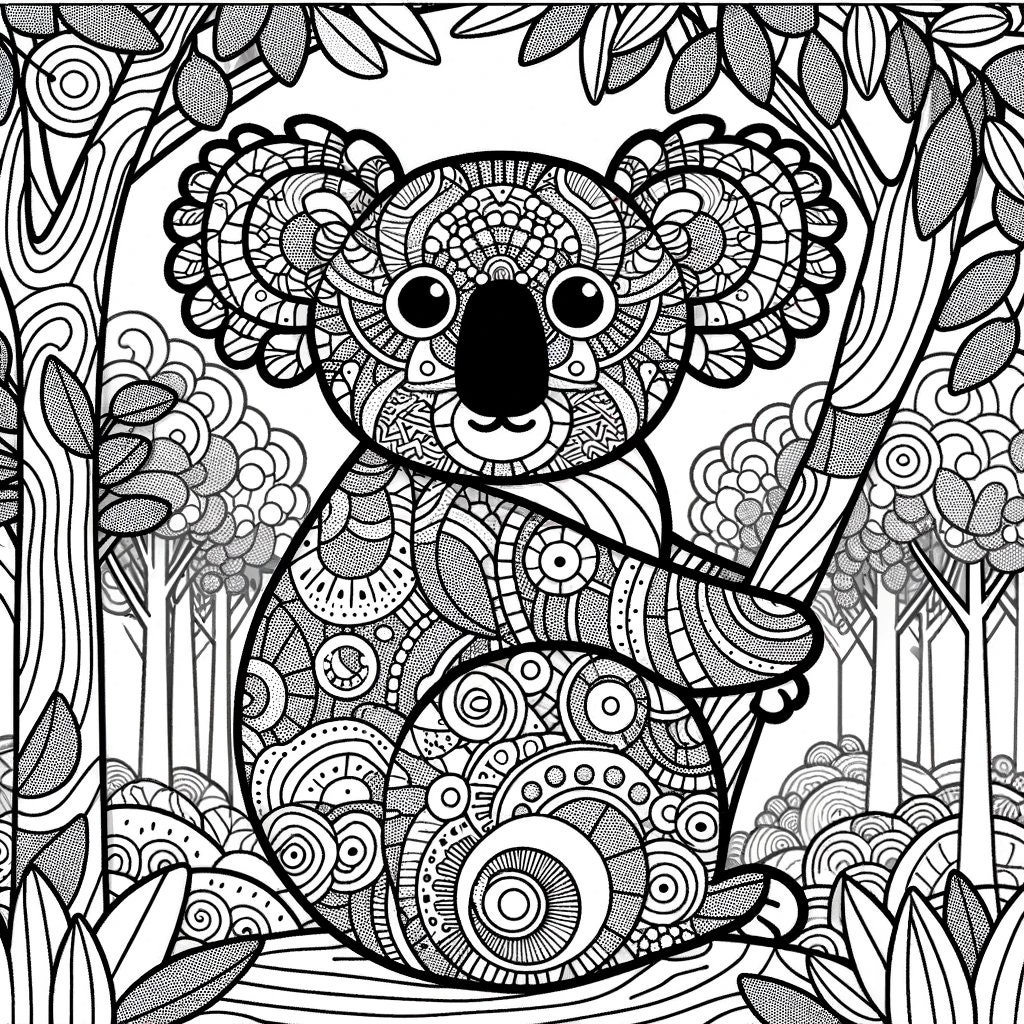 Amazing Animals Coloring Book Digital Download - Etsy