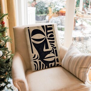 Afrocentric African Mask Canvas Art: Cultural Home Decor - Etsy