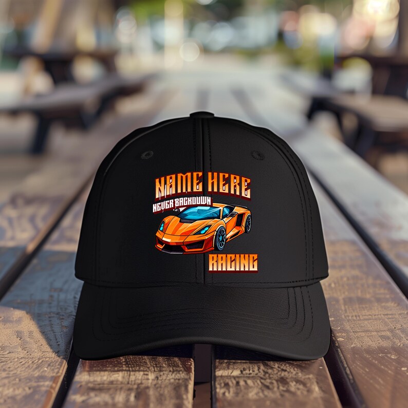 Personalized Racing Hat Custom Auto Racing Cap Car Racing Dad Gift ...