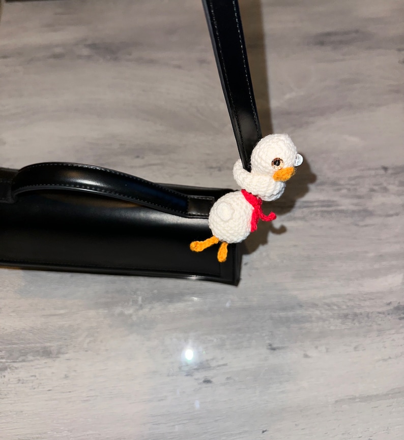 DUCKIE Long-neck CROCHET PATTERN /amigurumi Duck /key Chain, Duck Best ...