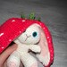 CROCHET PATTERN Barry the Strawberry Bunny / AMIGURUMI Strawberry Bunny ...