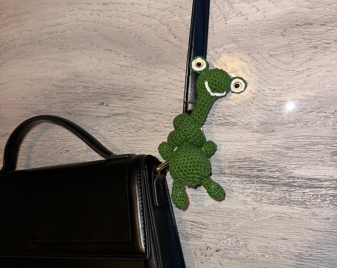 Froggy Long-neck CROCHET PATTERN /amigurumi /key Chain, Frog Friend ...