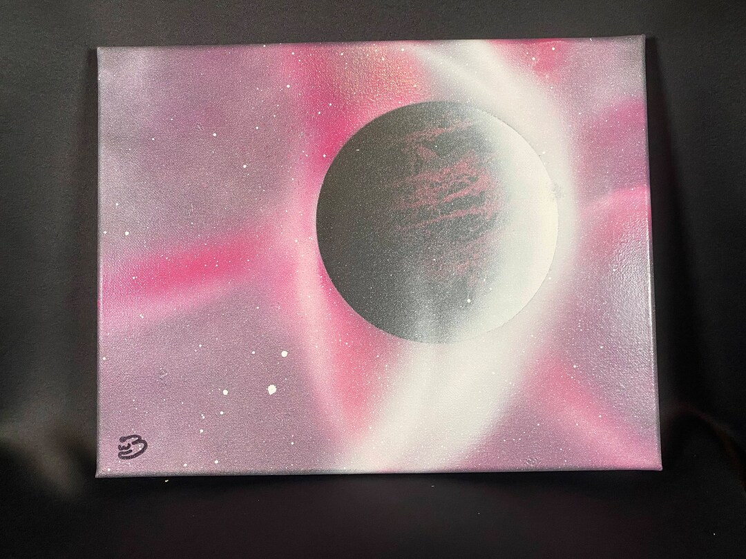 Space Spray Paint Art - Etsy