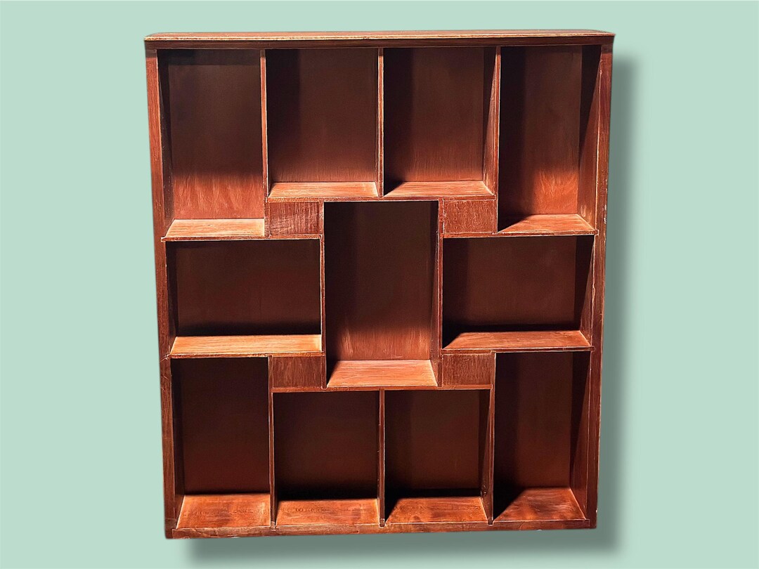 Vintage Cottage Core Shadow Box Shelf, Wall Hung or Free Standing ...