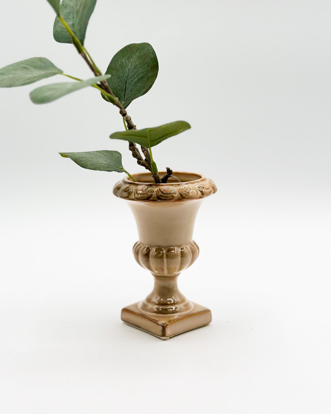 Vintage Porcelain Planter Trophy Ceramic Vase - Etsy