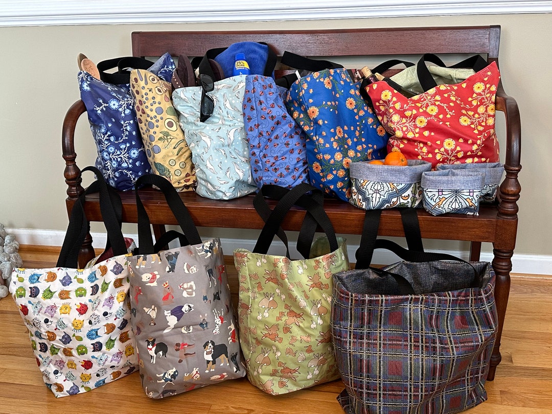 Splash Fabric Waterproof Tote Bag, Themed Bags - Etsy