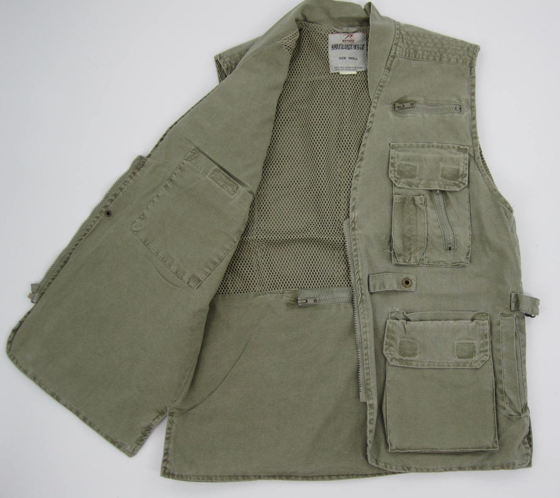 Deluxe Safari Outback Vest - Etsy