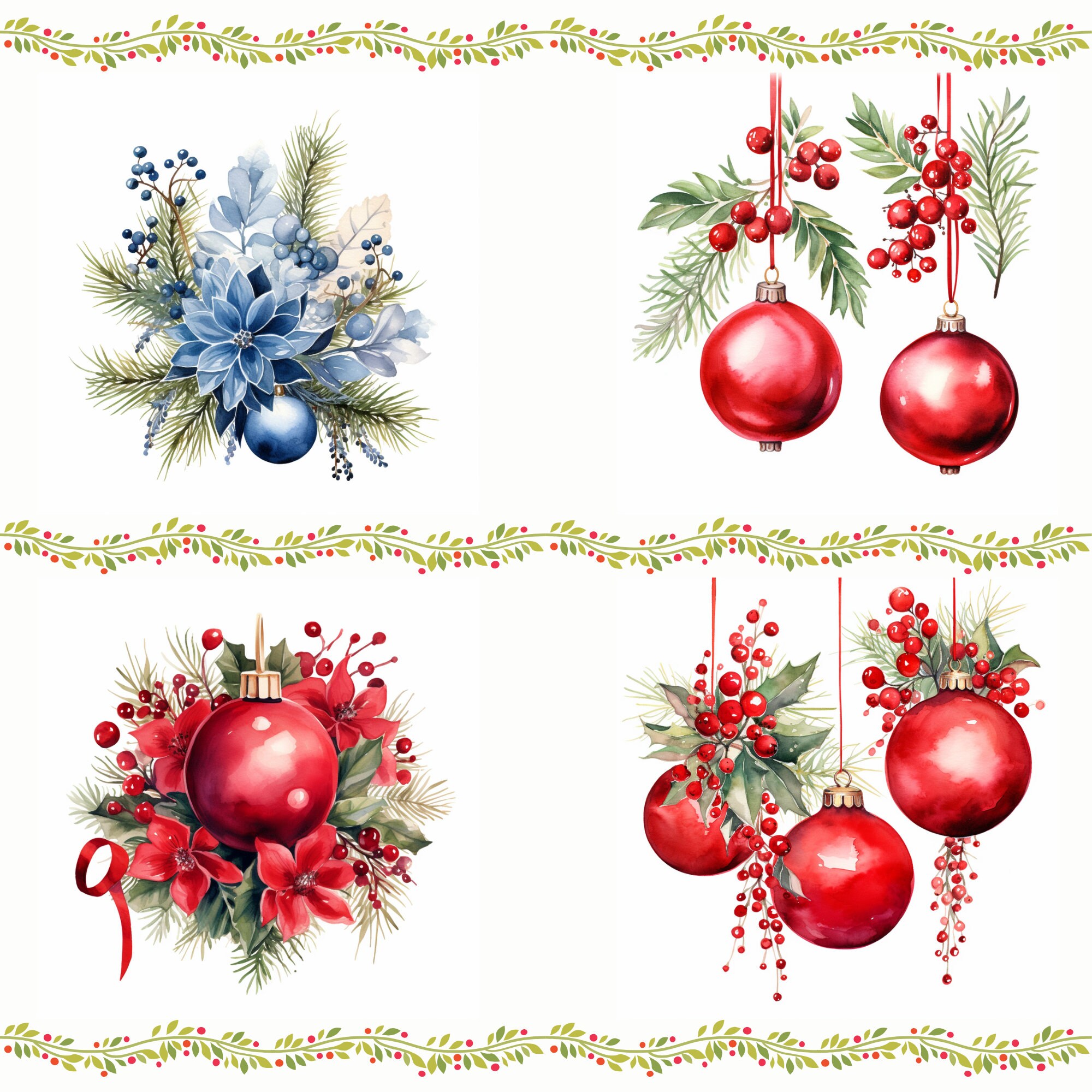 Christmas Clipart, Clipart Christmas Pack, Christmas Clip Art ...
