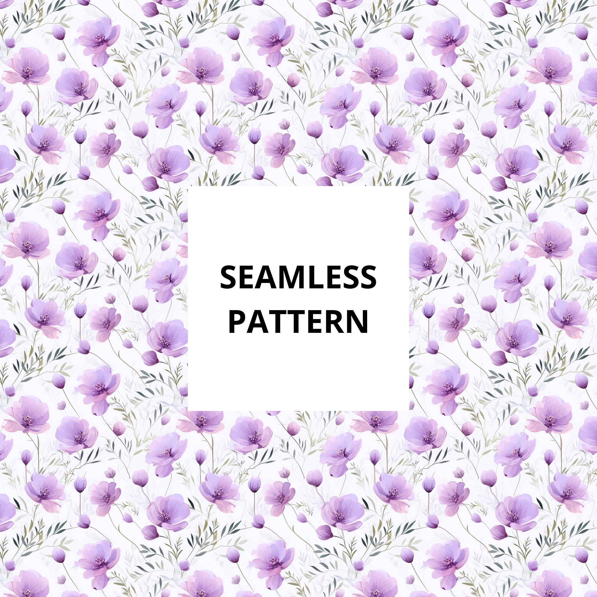 Digital Paper Clipart, Printable Wallpaper , Violet Prints, Digital ...
