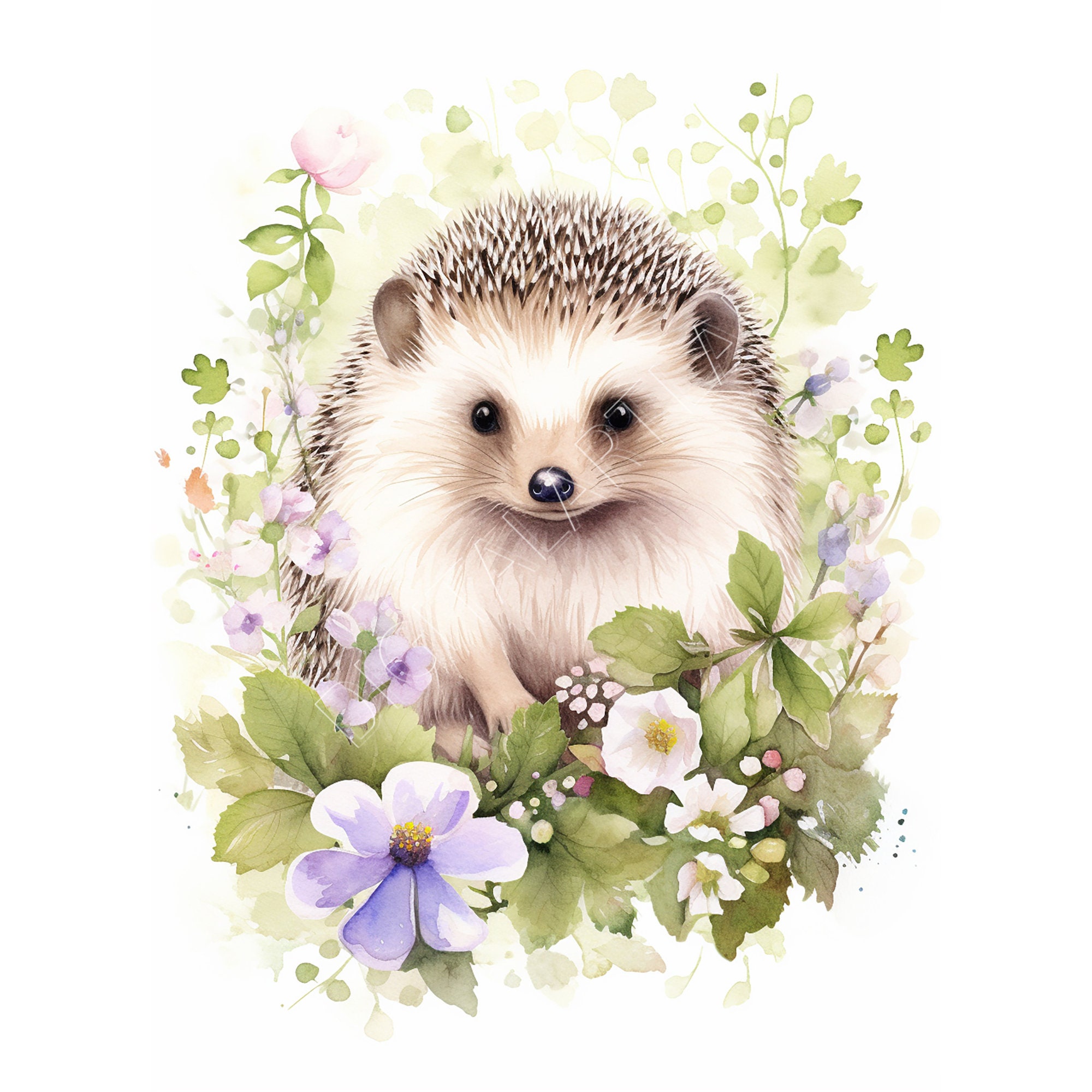 11 Hedgehog Clipart, Cute Hedgehog Clipart, Animal Prints, Digital ...