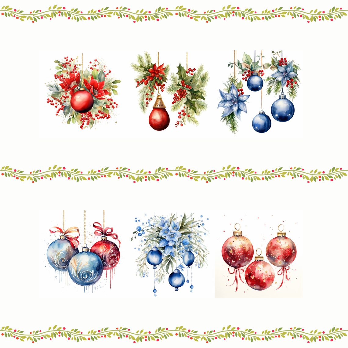 Christmas Clipart, Clipart Christmas Pack, Christmas Clip Art ...