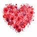 12 Watercolor Heart Clipart, Valentine's Day Clipart, Romantic Hearts ...