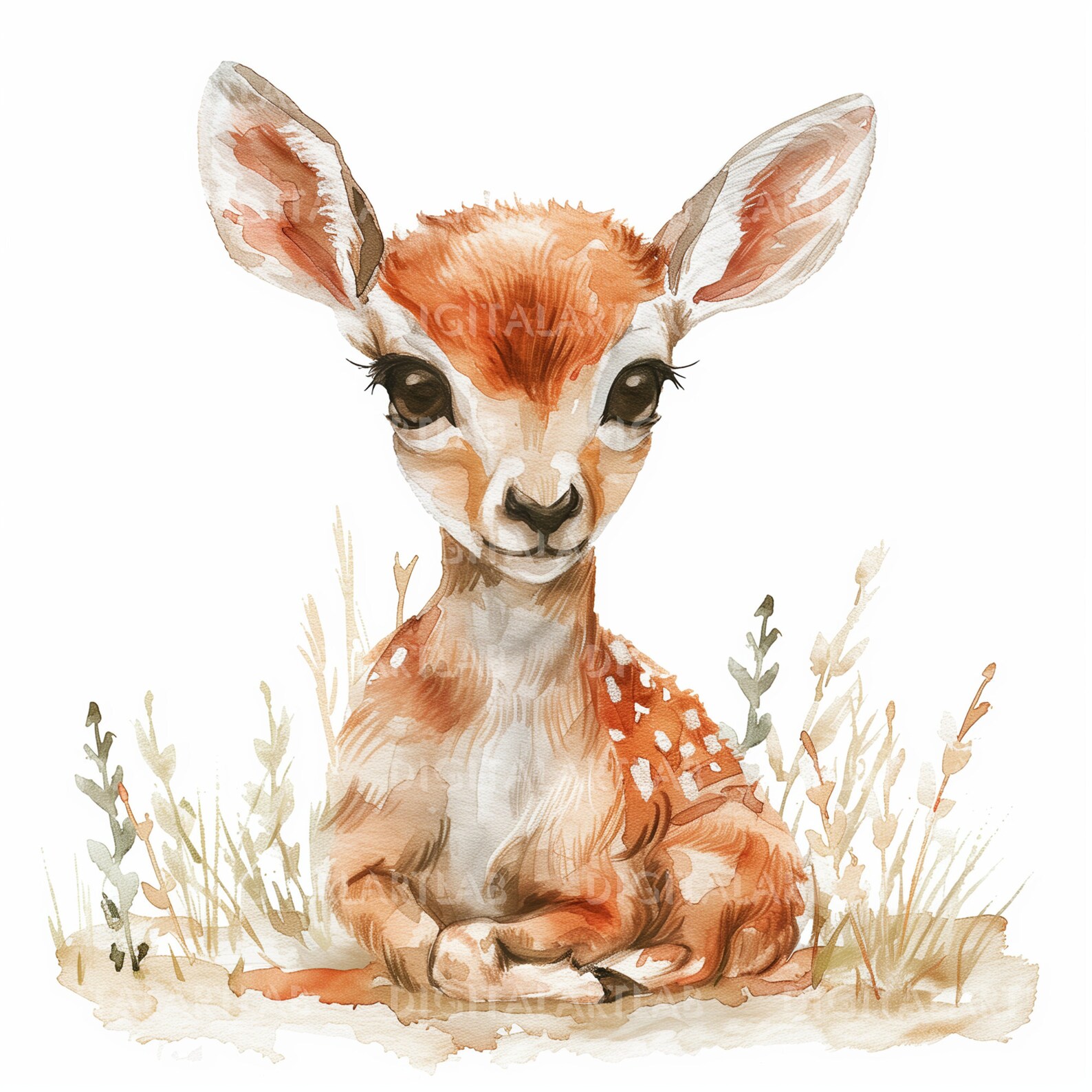 Jungle Baby Animals, Animal Prints, Baby Animals Digital Clipart ...