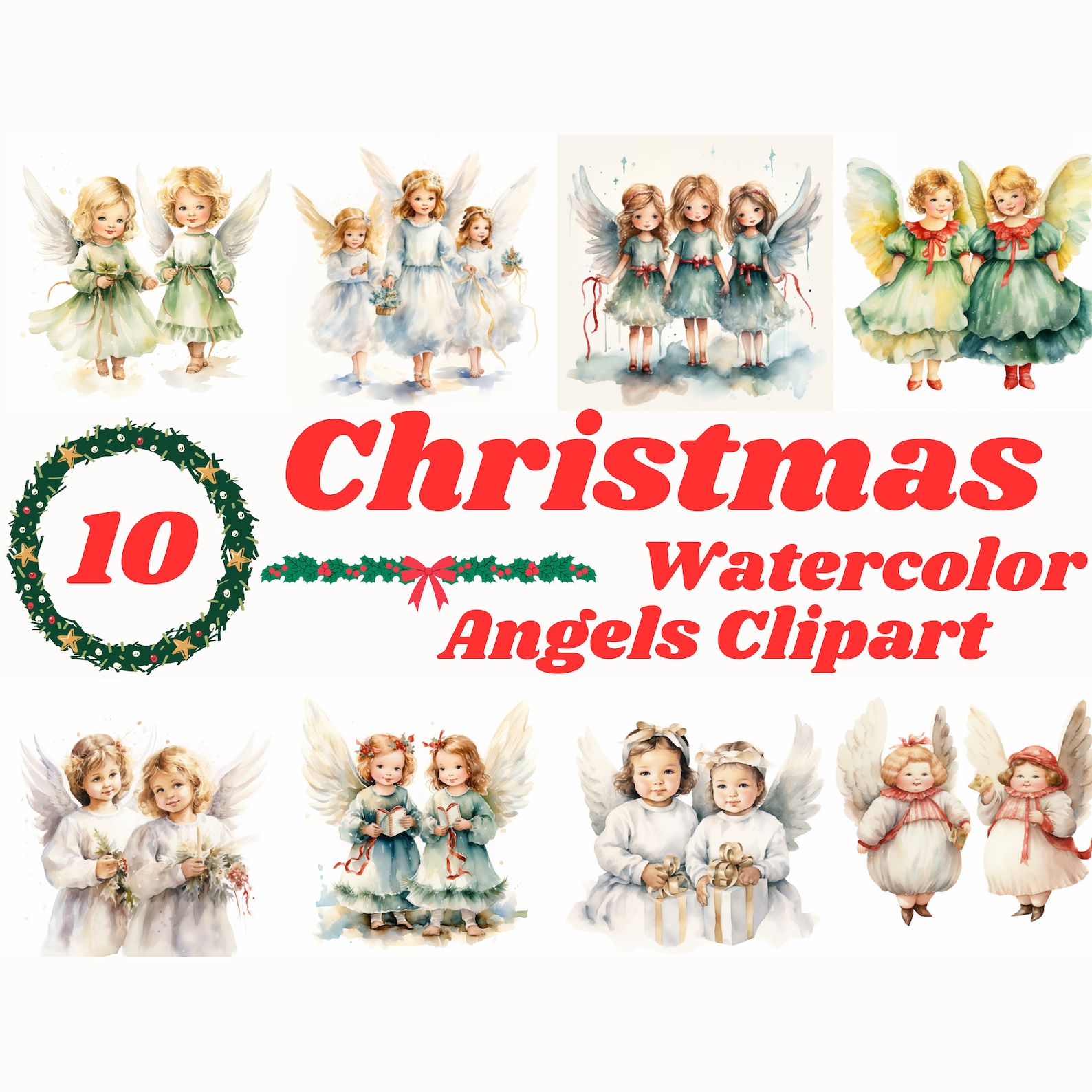 Christmas Clipart, Clipart Christmas Pack, Festive Season Clipart ...