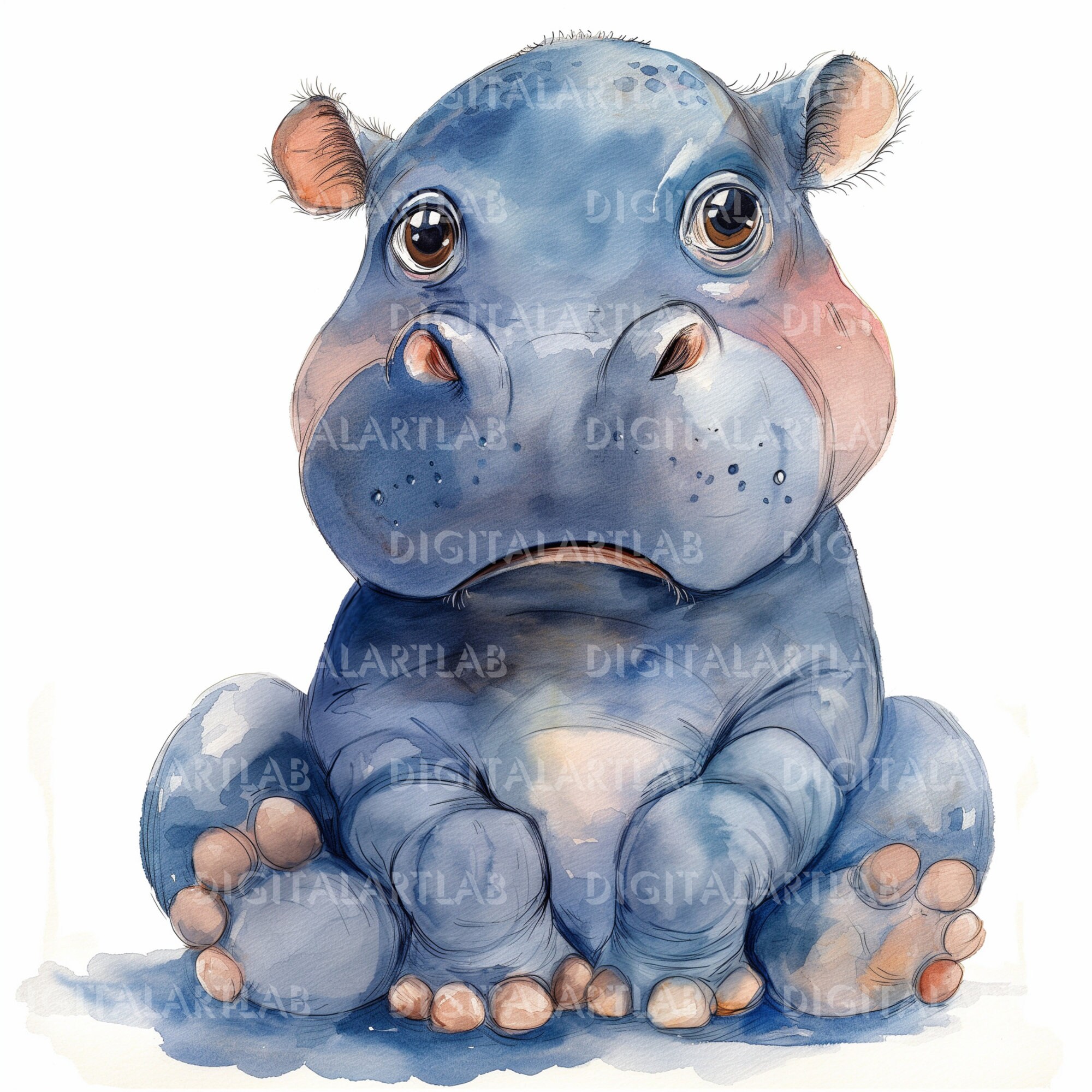 Jungle Baby Animals, Animal Prints, Baby Animals Digital Clipart ...