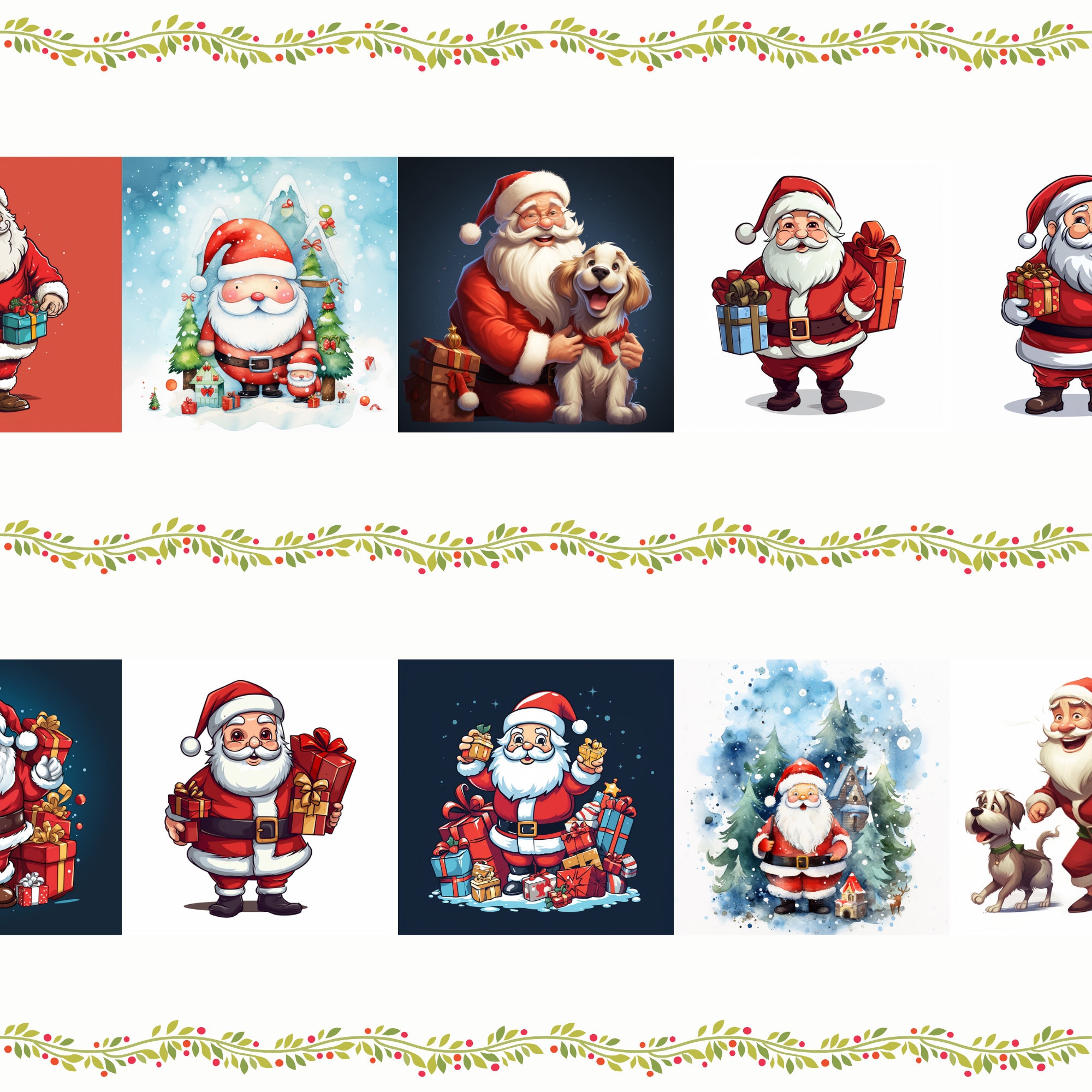Christmas Clipart, Clipart Christmas Pack, Festive Season Clipart ...