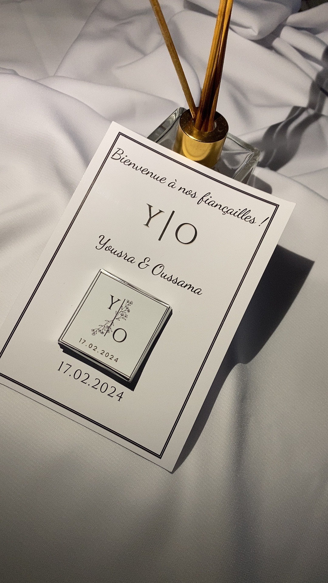 Personalized Chocolate Card for Henna Day Event, Engagement, Wedding ...