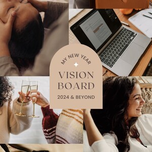 Mood Board 2024 5 Digital Instant Printables - Etsy